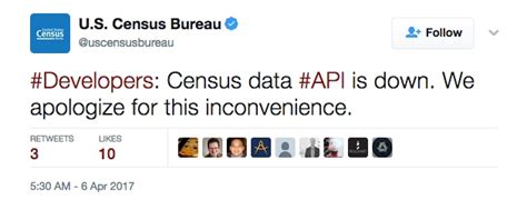 Census Data Api Is Down