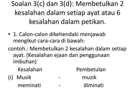 Ppt Ceramah Teknik Menjawab Soalan Bahasa Melayu Spm Powerpoint Presentation Id