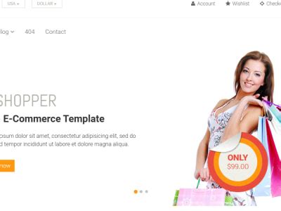 E Commerce Website Full Design With HTML CSS JS PHP And Payment Also Upwork