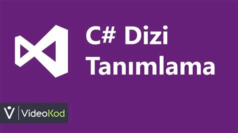 C Dizi Array Tanımlama Youtube