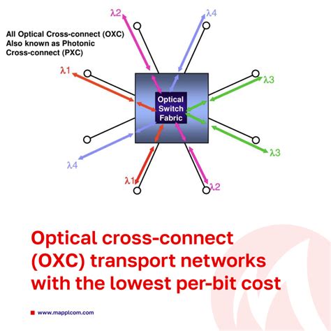 Optical Cross Connect Oxc Transport Networks With The Lowest Per Bit Cost Mapplcom™