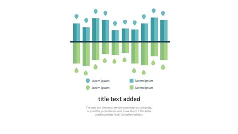 Graphic Of Line Graph With Green And Blue Colors Google Slides Theme And Powerpoint Template
