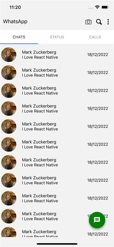 github nitin1039 whatsapp clone this project is made in react native