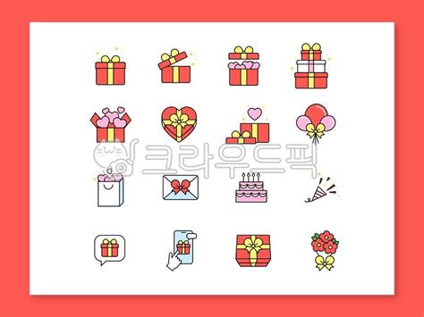 템플릿 배너 이벤트 아이콘 선물 사진이미지일러스트캘리그라피 Magnoliaa작가