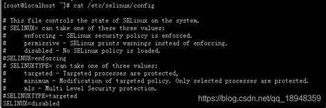 Centos7 中关于 Selinux 的设置说明setenforce 0 Csdn博客