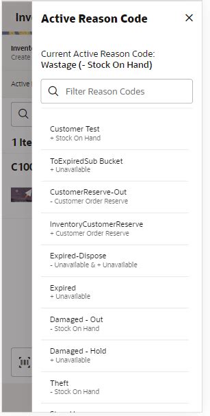 Inventory Adjustments