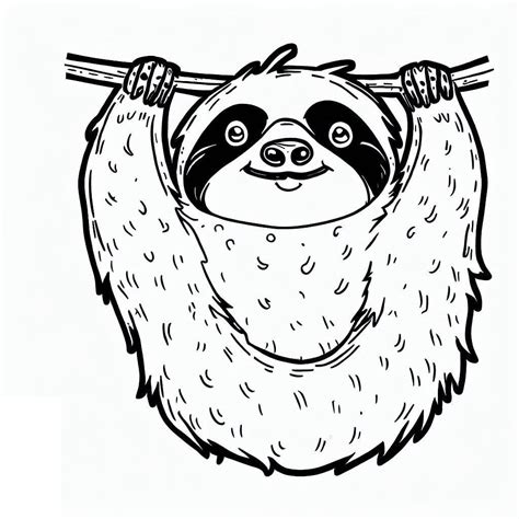 ภาพระบายสีสลอธ ที่พิมพ์ได้ฟรี ดาวน์โหลด พิมพ์ หรือระบายสีออนไลน์ได้ฟรี