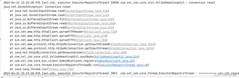 运行java后端，服务报错（socketexception Connection Reset）java Url 访问网络