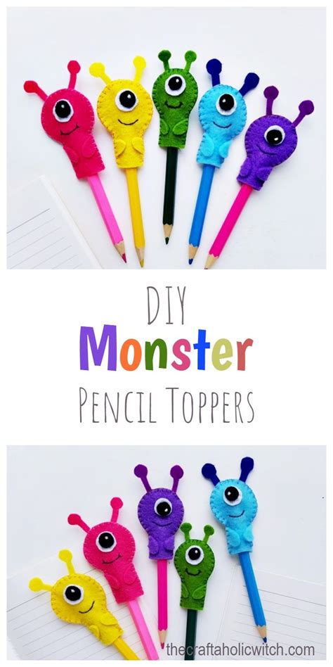 Diy Pencil Toppers 2 Easy Tutorials With Free Patterns Artofit