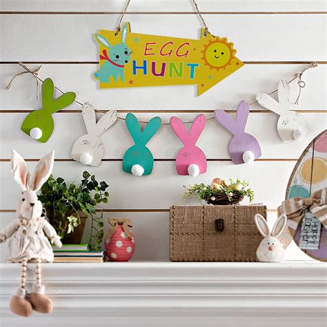 Azzakvg Easter Pendant Decoration Outdoor Creative Easter Party Crafts