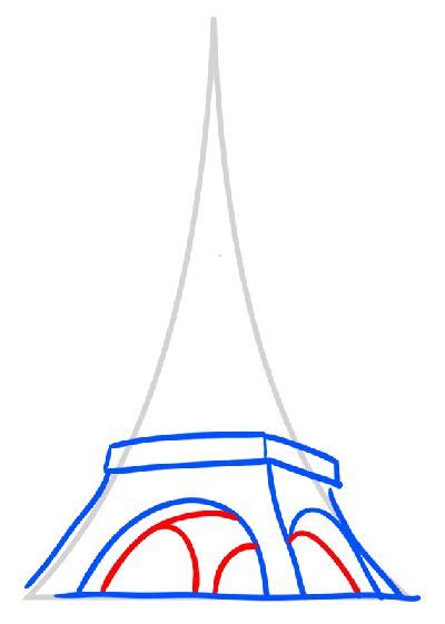How To Draw Eiffel Tower Art Craft