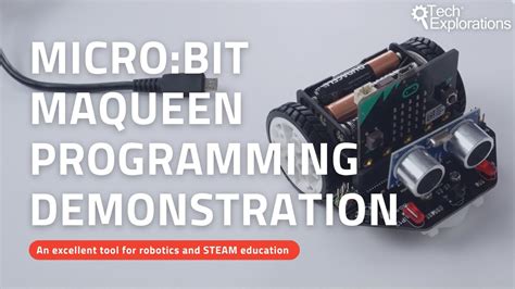 Programming Demonstration Of The Microbit Maqueen Robot Youtube