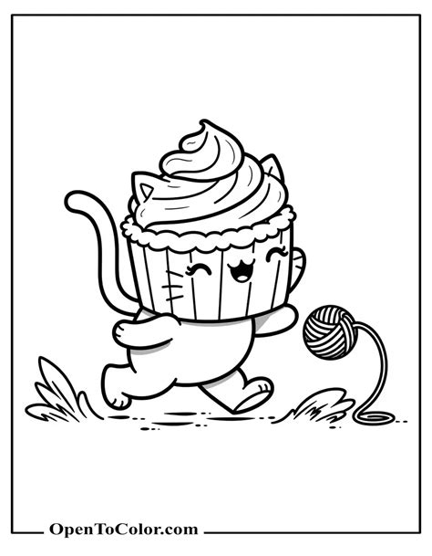 Cupcake Coloring Pages 35 Easy And Free Printable Pdf Opentocolor