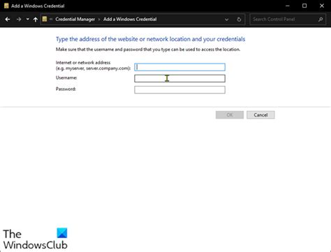 Enter Network Credentials Error On Windows 11 Fix