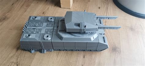 Landkreuzer P 1000 Ratte Gigantic German Prototype Tank Kit 15 Mm