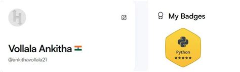 Ankitha Vollala On Linkedin I Am Thrilled To Share That I Have Achieved A 5 Star Badge In