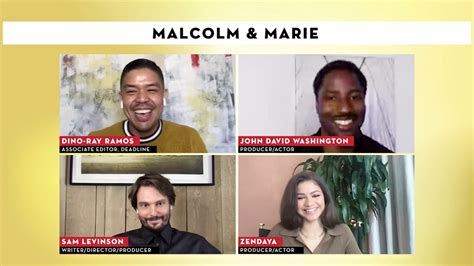 Malcolm And Marie Zendaya John David Washington And Sam Levinson Interview