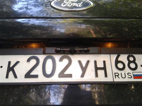 КаММера заднего вида — Ford Escape (2G), 2,3 л, 2009 года | электроника ...
