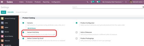 How To Configure Product Variant In Odoo 13