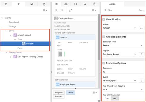 Oracle Apex Refresh Report Region Using Dynamic Action • Vinishdev