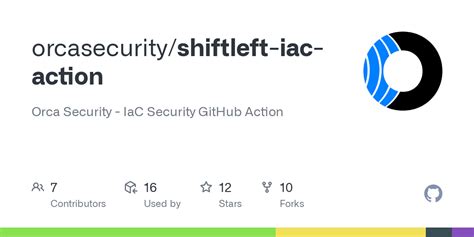 Github Orcasecurityshiftleft Iac Action Orca Security Iac Security Github Action