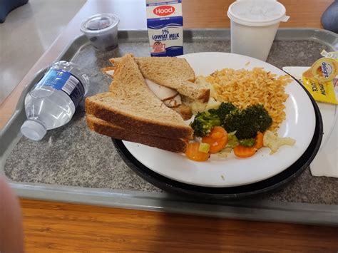 Rate My Hospital Plate They Gave Me A Turkey Sandwich No Cheese No