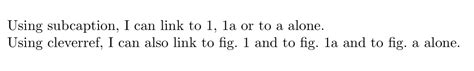 Subcaption Combining Cleveref And Subref TeX LaTeX Stack Exchange