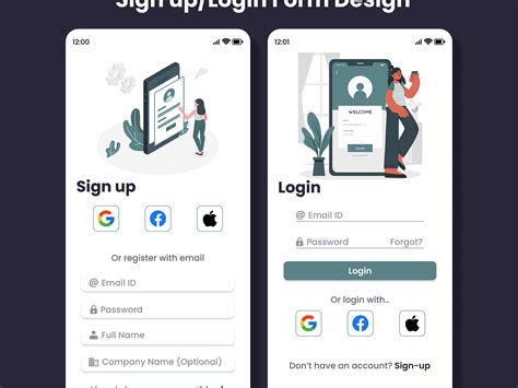 Registration Form Uiux Design By Mahfuza Anjum Binti On Dribbble