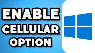 Enable Cellular Option In Windows Pupuninstaller Mp Mp Download Tubidy Skin