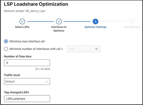 Cisco Crosswork Planning Design User Guide Optimize LSPs Cisco Crosswork Planning Cisco