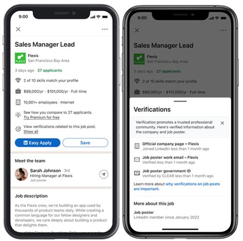 LinkedIn brings its verification tools to job posts | TechCrunch