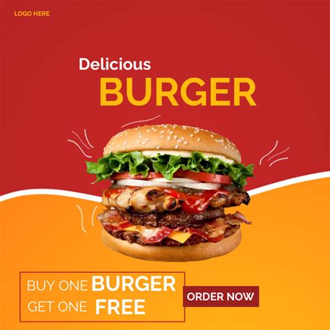 Burger Design Templates Postermywall