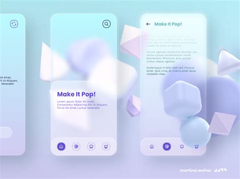 glassmorphism trend for 2021 glass ui design trends ui design