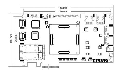 Alinx Ax7015 Xilinx Zynq 7000 Xc7z015 Fpga Development Board Coderobin Fpga