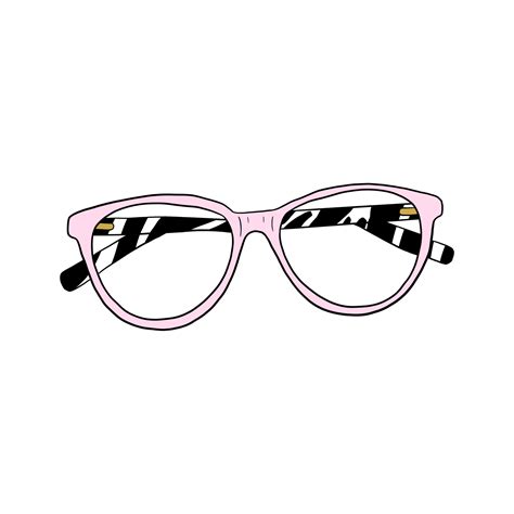 Zebra Print Glasses 14967985 Png