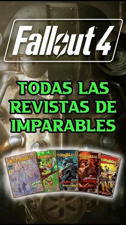 Todas Las Revistas De Imparables Fallout4 Fallout Videojuegos Guia