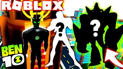 Roblox Ben 10 AtualizaÇÃo Novo Alien Do Omnitrix E O Melhor VilÃo
