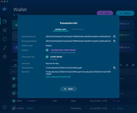 Make Tx Details As Dialog · Issue 590 · Beammw Beam Ui · Github