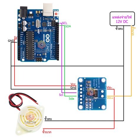 สอนใช้งาน Arduino Ina219 High Side Dc Current Sensor Breakout 26v 32a