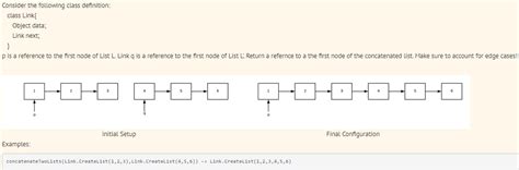 solved consider the following class definition class link {