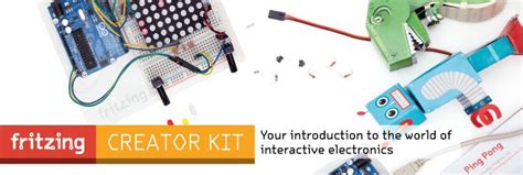 fritzing fritzing electronics projects interactive arduino