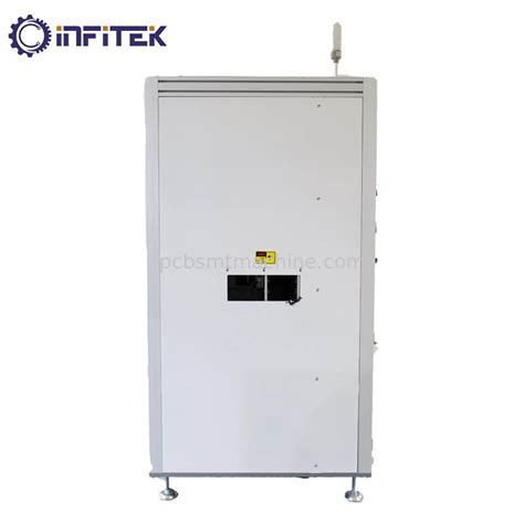 High End Vertical PCB Buffer System With LED SMT Integration Heated Conveyor