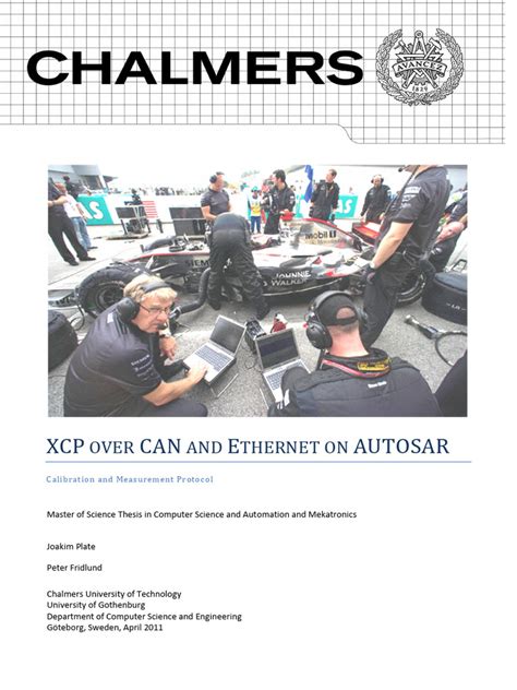 Xcp Can E Autosar Over And Thernet On Pdf Network Packet Computer Science
