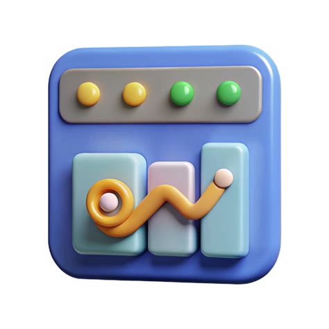 Impressive Contemporary Web Analytics Icon Graph Chart Cutout Authentic 57724040 Png