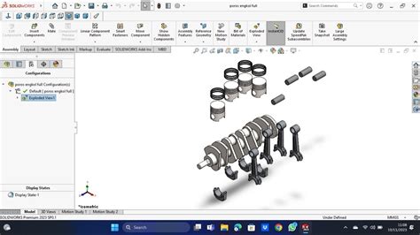 Explode Dan Collapse View Solidworks YouTube