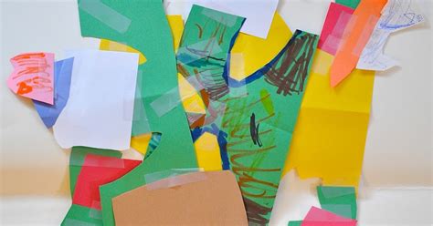 The Chocolate Muffin Tree Free Art Play Construction Paper Tree