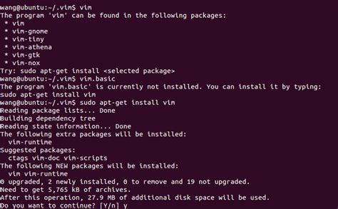 Ubuntu下VIM的安装及其配置Linux篇 mo wang 博客园