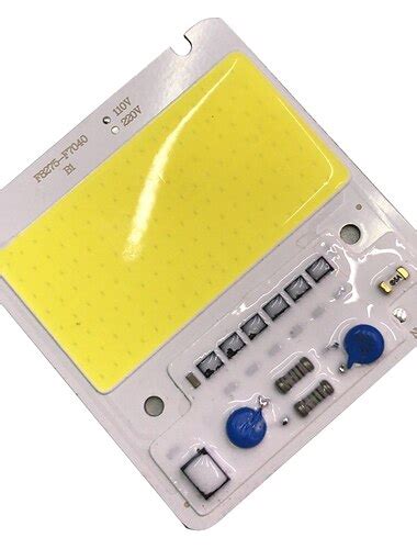 Q A For W LED COB Chip Waterproof IP LED Lamp Bulb V Smart IC For DIY Spotlight