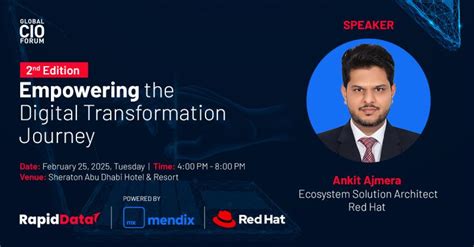 Were Excited To Announce Ankit Ajmera Ecosystem Solution Architect At