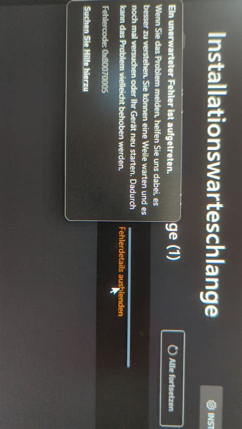 When I Try To Download An Update In The Xbox App It Instantly Fails And Gives Me The Error Code
